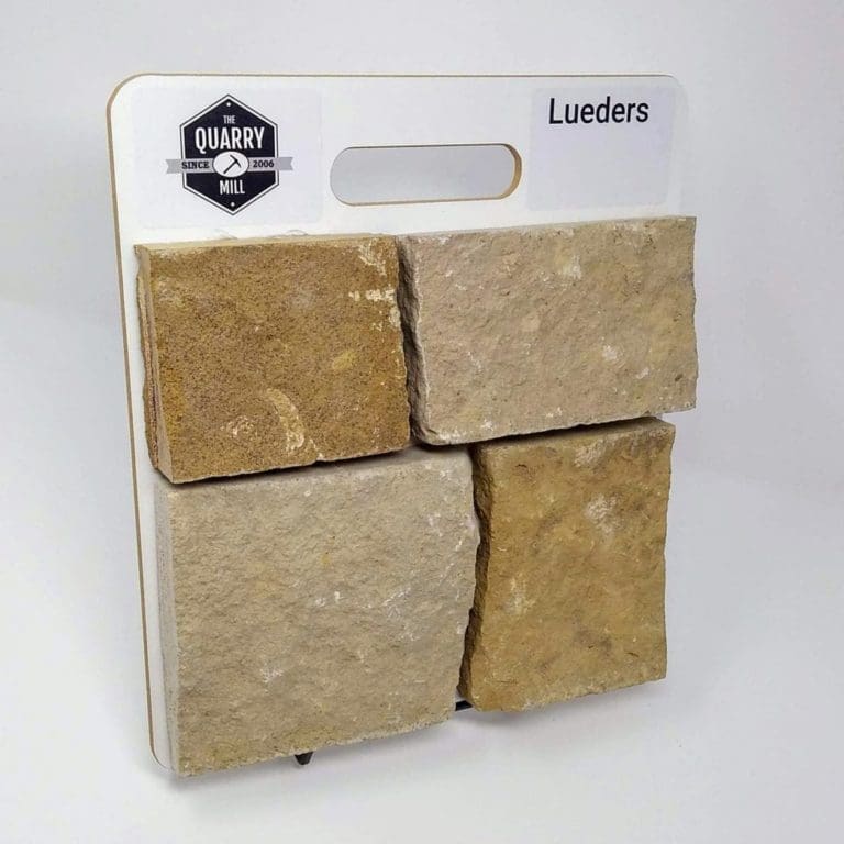 Lueders Classic Sawn Height Limestone Real Thin Veneer | Quarry Mill