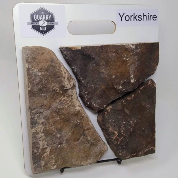 Yorkshire Brown Rustic Natural Fieldstone Thin Veneer | Quarry Mill