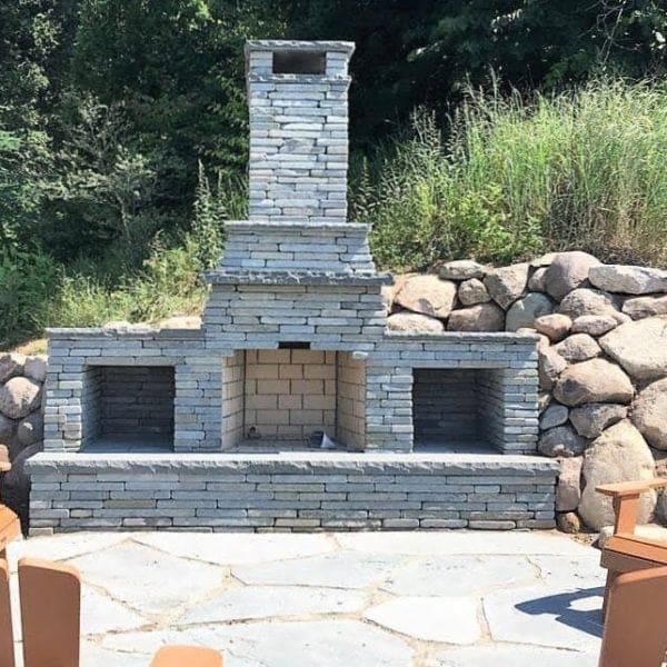 Avalon Tumbled Bluestone Natural Thin Veneer | Quarry Mill